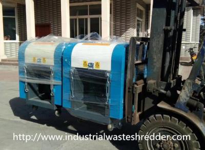 China Nylon Silk / Cardboard Box Shredder High Speed Shear Customizable Capacity for sale