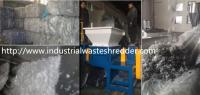 China Scrap PE / PP Film Double Shaft Shredder High Torque For Agricultural for sale