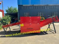 China Plastic Agricultural Film Shredder Machine HDPE Greenhouse Film Crusher Various Capacities Available for sale