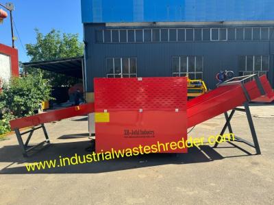 China Plastic Agricultural Film Shredder Machine HDPE Greenhouse Film Crusher Various Capacities Available for sale