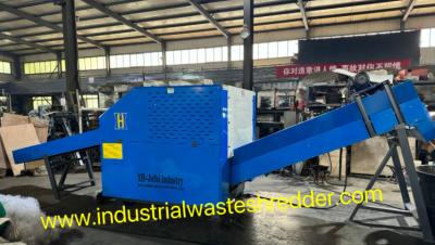 China PP Raffia Ropes Shredder Yarns Monofilament Crusher With Durable Efficient Rotary Blades HRC＞60 for sale