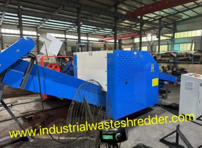 China Fishing Nets Crusher PP Raffia Grinder With Durable Alloy Tool Steel Rotary Blades Electric Power Saving for sale