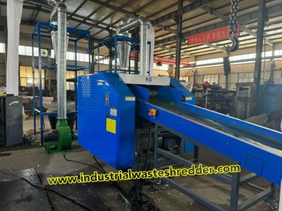 China Industrial waste Sheep Wool shredder, Goat Sheepskin & wool Shredder Customized Capacity And Discharge Size Low Power Consumption for sale
