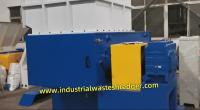 China Blow molding scraps single shaft shredder machine 55KW, hdpe hollow plastic shredder machine,hard plastic edges crusher machine  with CE for sale