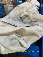 China Big Raffia Bag Shredder Super Sack Grinder Mill Customized Capacity Discharge Size for sale