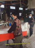 China Industrial Waste Non Woven Fabric Shredder for sale