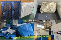 China 600 Model Single Shaft Shredder Machine For Plastic Film Fabric Waste Recycling for sale