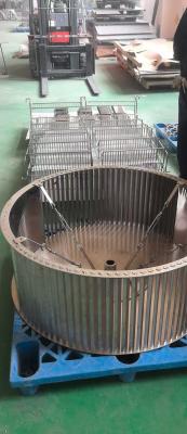 China Customized Processing Stainless Steel Fabrication Services Ultrasonic Fan Liner for sale