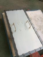 China Fireproof Heat Insulating Door Panels Stainless Fabrication Custom Made for sale
