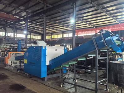 China PP PE Plastic Stretch Film Waste Recycling Shredder Crusher Energy Saving Large Capacity for sale