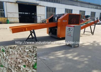 China PET / PP Strips Rag Cutting Machine Package Strap Crusher Energy Saving Rotating Knife for sale