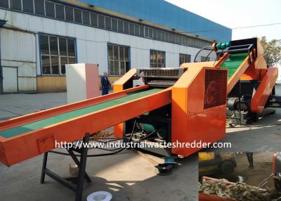 China Jumbo Bags Rag Cutting Machine For Ton Bags / PP Big Bags Strong Power for sale