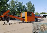 China Crop Straw Campanulaceae Stem Shredder Machine Power Saving Large Capacity for sale