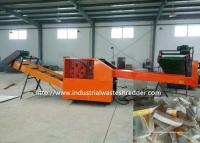 China Defective Diaper Waste Rag Cutting Machine Baby / Adult Diaper Shredder With Sorting for sale