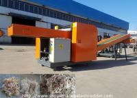 China EFB / Palm Fiber Cutting Machine Kenaf Flax Cutter Rotary Blade With Dust Control for sale