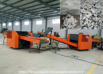 China Medical Protective Clothing Rag Cutting Machine PP / SMS / Laminated Nonwoven Shredder for sale