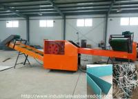 China Sound Absorbing Panels Industrial Waste Shredder Mineral Wool / Glass Wool / Polyester Cutting for sale