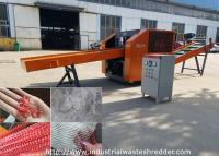 China Fiberglass Mesh Cloth Shredder Machine Insulation Waterproof Mesh Fabric Crusher for sale