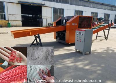 China Fiberglass Mesh Cloth Shredder Machine Insulation Waterproof Mesh Fabric Crusher for sale