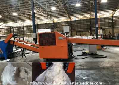 China Dacron Textile Fiber Waste Shredder Polyester Chemical Fiber Cutter High Efficiency for sale