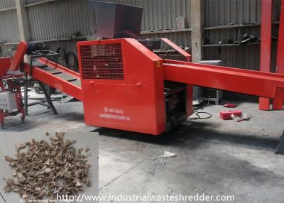 China Cardboard Paperboard Industrial Waste Shredder Color Box Carton Paper Cutting High Power for sale