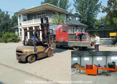 China Rotary Knife With Sharpener Woven Bags Industrial Waste Shredder for sale