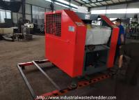 China PP PE LDPE PVC Films Bags 2mm Plastic Waste Shredder Crusher for sale