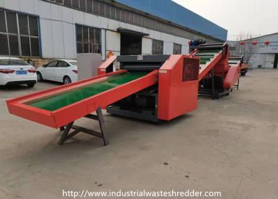 China Rotary Blades Plastic Shopping Bags Shredder For Textile Scraps for sale
