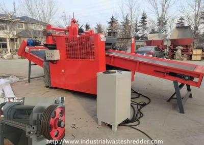 China PA Plastic Waste Shredder Nylon PA6 PA66 Bags Fiber Cutting Machine Rotary Blade for sale