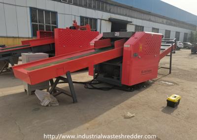 China Non Woven Fabric Cloth Waste Textile Rag Cutting Machine With Sharpener for sale