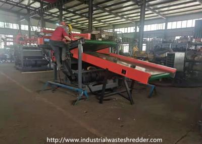 China Customized Discharge Size Rag Cutting Machine Medical Waste Crusher for sale