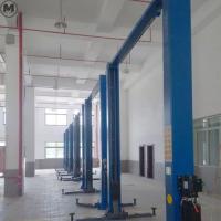 China 1850mm Height 2 Post Auto Lift 380V Safety Operation With 5 Tons Capacity for sale