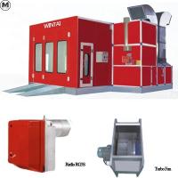China NM Disc Dia. European Automotive Car Paint Booth with LED Lights and CE Approval for sale