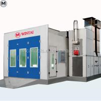 China NM Disc Dia. European Automotive Car Paint Booth with LED Lights and CE Approval for sale