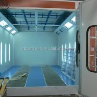 China NM Disc Dia. Semi Down Draft Car Painting Spray Booth for Auto Painting Operation for sale