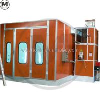 China NM Disc Dia. Semi Down Draft Car Painting Spray Booth for Auto Painting Operation for sale