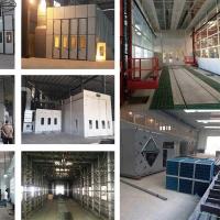 China 30m Industrial Paint Booth Customizable 380V Diesel Heating For Bus Truck for sale