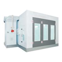 China Direct Disc Dia. nm Car Painting and Baking Spray Booth with G10 Diesel Burner for sale