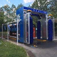 China Blue Gantry Automatic Bus Cleaning Machine Size 2150*5750*5355mm Customizable for sale