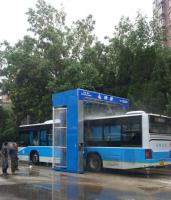 China Blue Gantry Automatic Bus Cleaning Machine Size 2150*5750*5355mm Customizable for sale