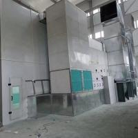 China 25m Truck Spray Booth With Rockwool Wallboard And Various No Load Speed for sale