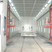 China Truck Paint Room Bus Spray Booth with 2 Sets of 11KW Intake Fans and LPG Heating Source for sale