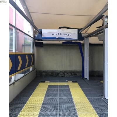 China Max Vehicle Size 5500*2200*2000mm Touchless Car Washer with Ground Flushing System for sale