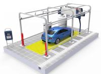 China Automatic Car Wash Machine Single Arm Car Washing System with Output Power 1500W for sale