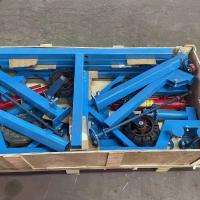 China 6000lbs Lifting Capacity 2*12 Ton Car Body Panel Stands 5.0mm Steel Thickness for sale