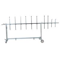 China High Stability Multi Angle Auto Paint Rack Removable With 34kg Capacity for sale