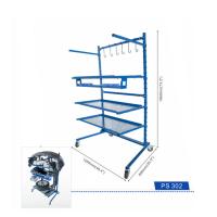China Easy Assembly Car Bumper Paint Stand Adjustable For Repair And Painting for sale