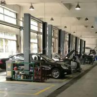 China 5000KGS 380v 2 Post Car Hoist Double Cylinder Hydraulic For SUV Minibus for sale