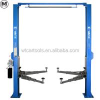 China 5000KGS 380v 2 Post Car Hoist Double Cylinder Hydraulic For SUV Minibus for sale