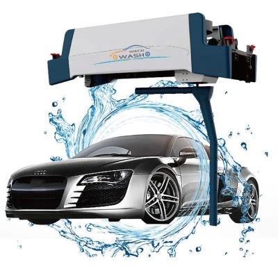 China 7500*3500*3200mm Metal Touchless Car Washer No Brush AC380V 100Bar Pressure Touchless Car Wash System for sale